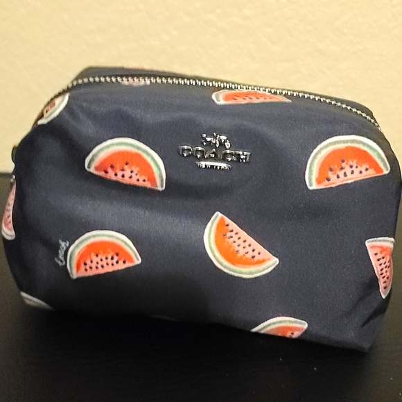 Coach | Bags | Coach Watermelon Make Up Bag | Poshmark